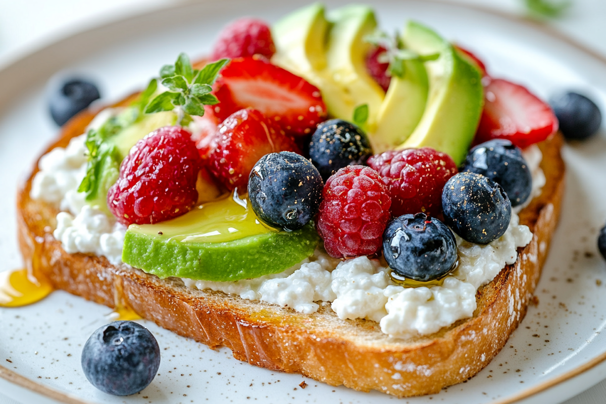 Cottage Cheese Toast - I like recipes